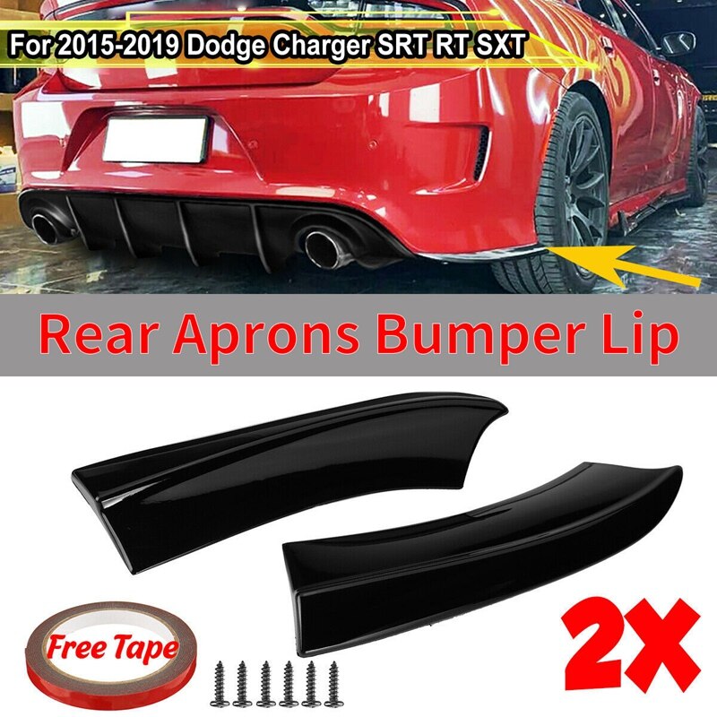 AU04-Auto Achterbumper Lip Splitters Canards Side ... – Vicedeal