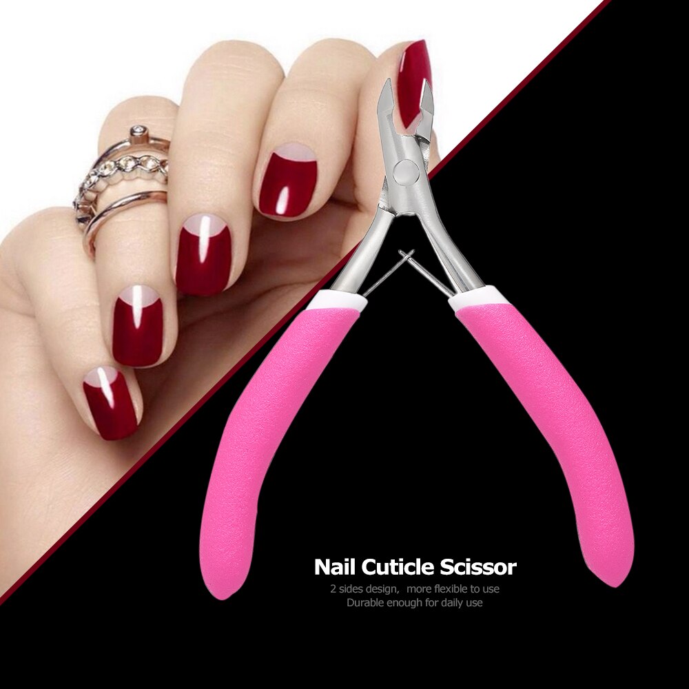 Nail Clipper Nail Cuticle Remover Scissor Stainles... – Vicedeal