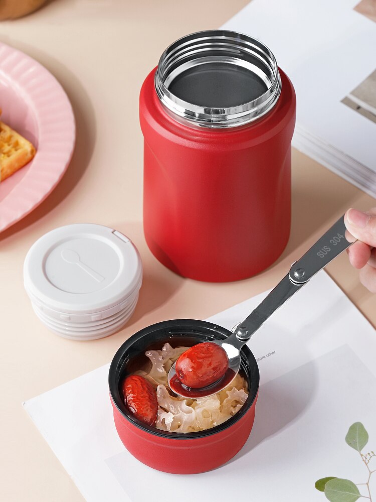 Food Flask Soup Container Small Office Portable In... – Grandado