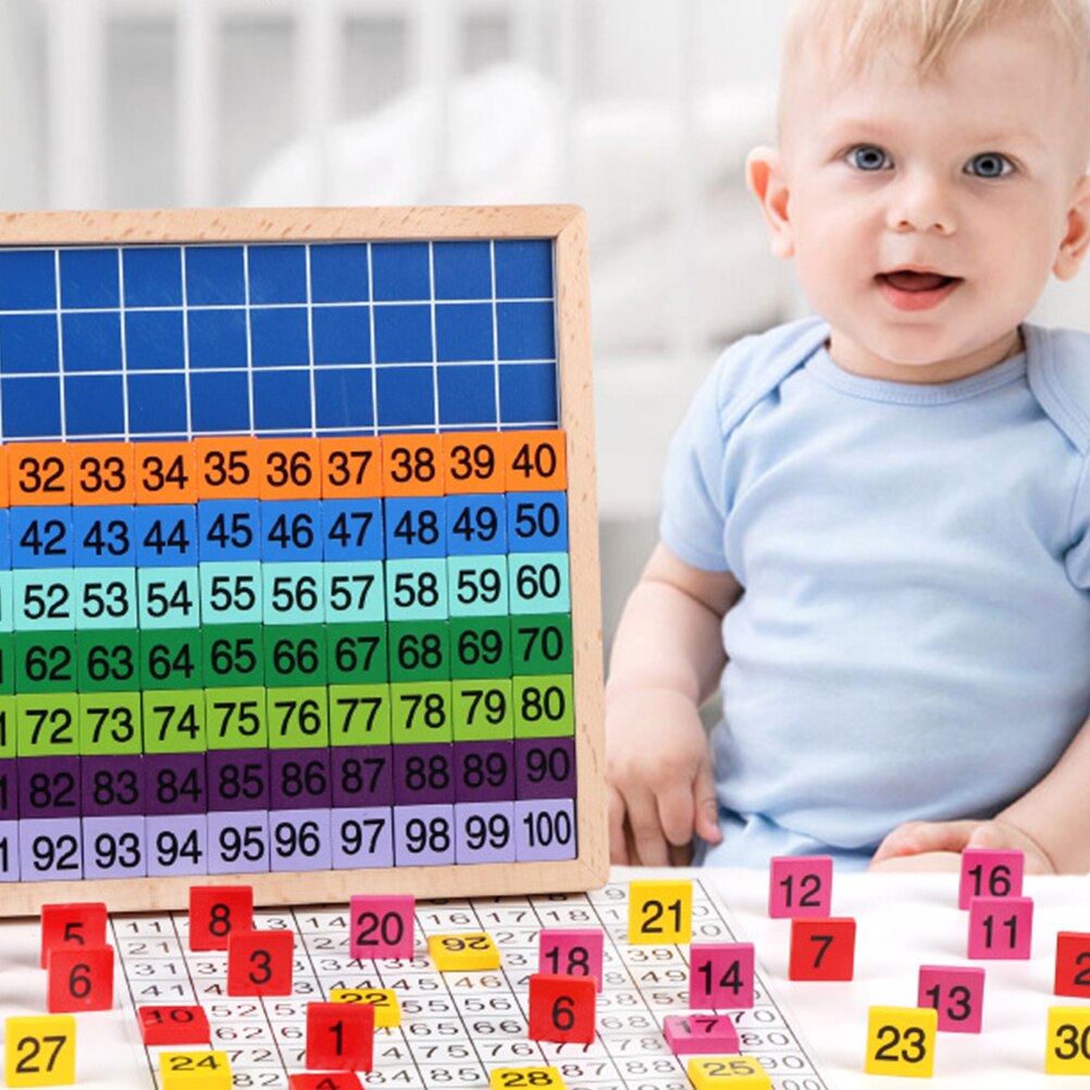 1 Set Numbers Pairing Board Math Learning Colorful... – Grandado
