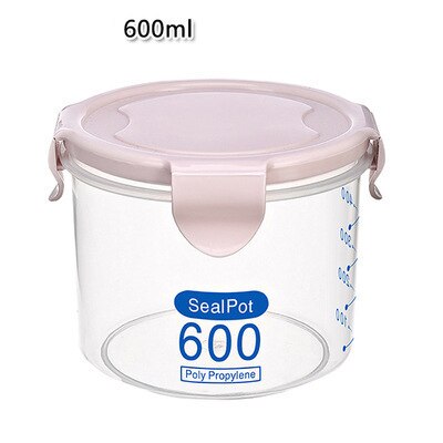 600/800/1000ml Transparent Plastic PP Kitchen Stor... – Grandado