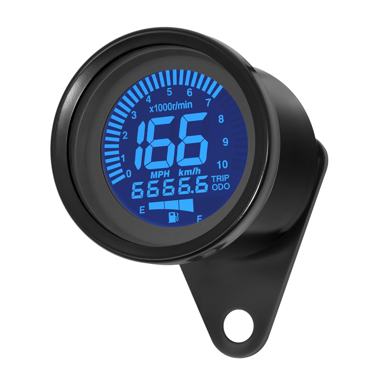 Motorcycle Digital Speedometer Retro LCD Odometer ... – Grandado