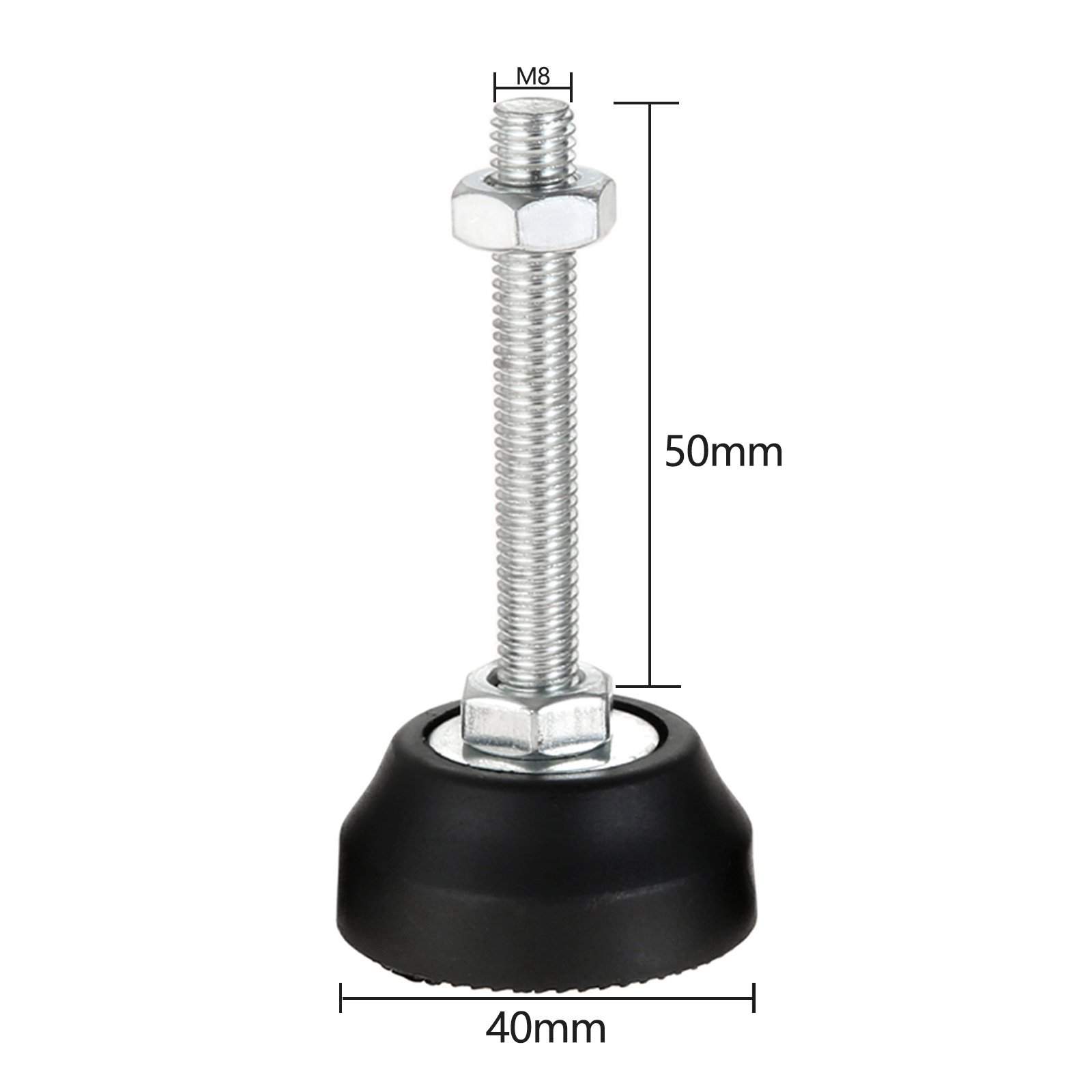 4pcs/set Adjustable Furniture Foot Thread Nylon Me... – Grandado