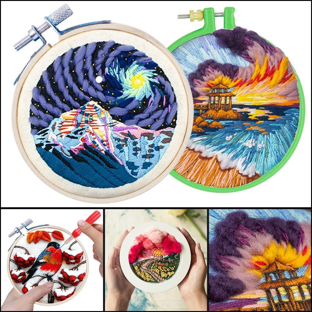 LMDZ Needle Felting Kit with 80g Wool Roving Fiber... – Grandado