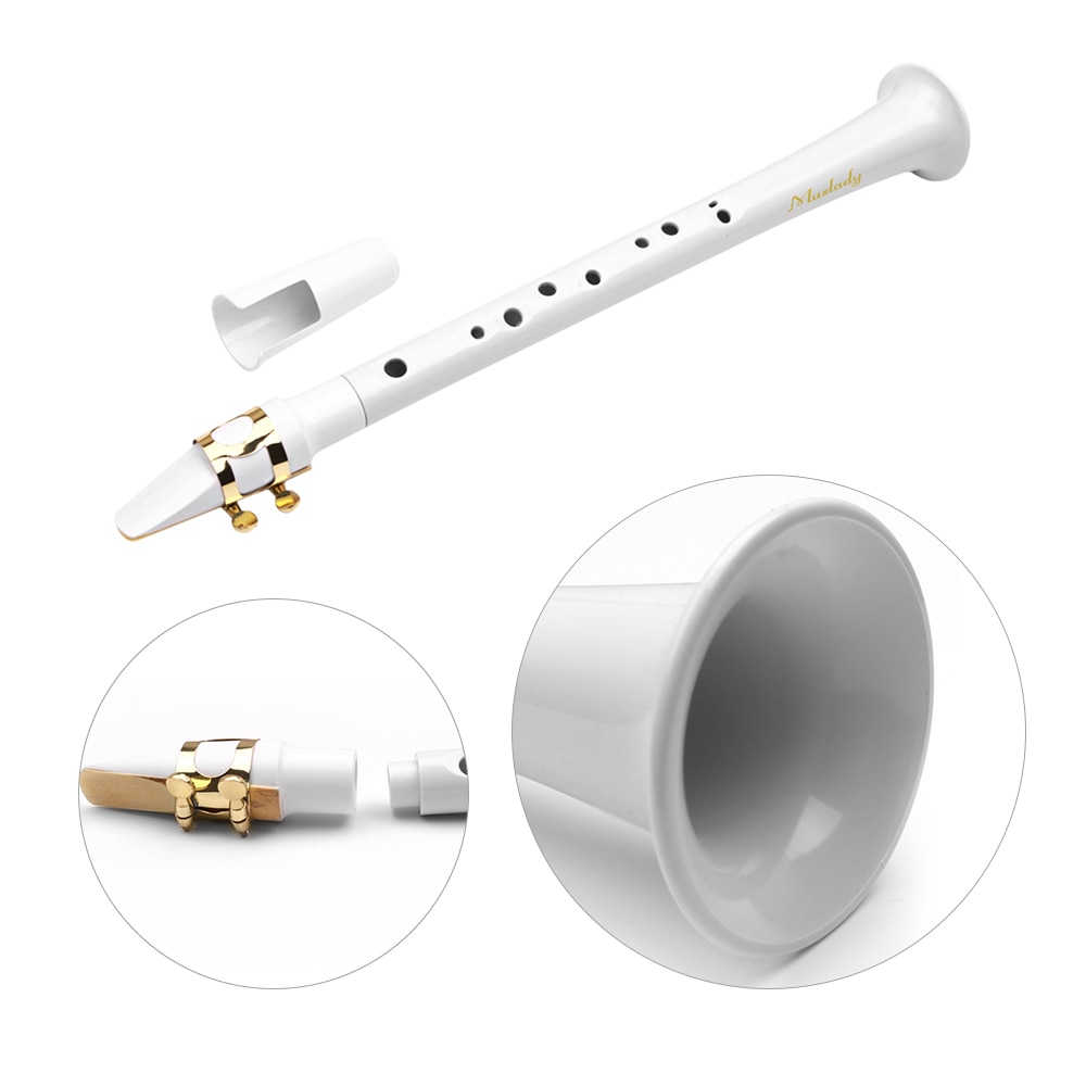 Muslady Mini Saxophone Little Plastic Saxophone Wh... – Vicedeal