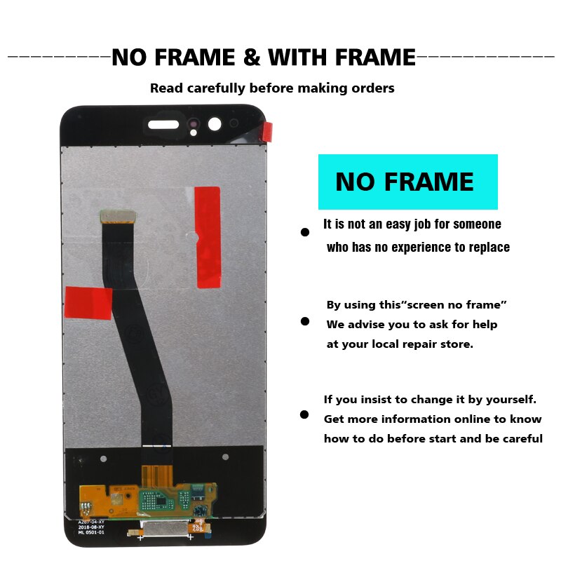 Originele 5.1 "LCD Voor Huawei P10 Lcd Touch ... – Grandado