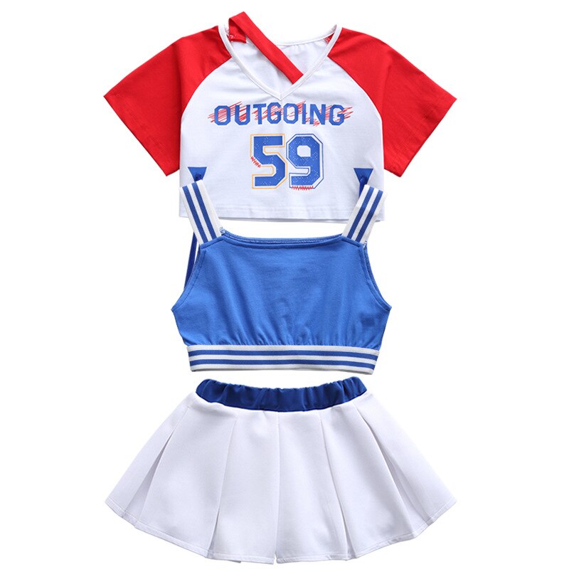 Number Printed Red Children Clothing Set Kids Boys... – Vicedeal