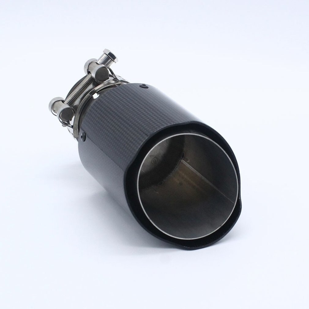 Real Carbon Fiber Auto Exhaust Pipe Muffler End Ti... – Grandado