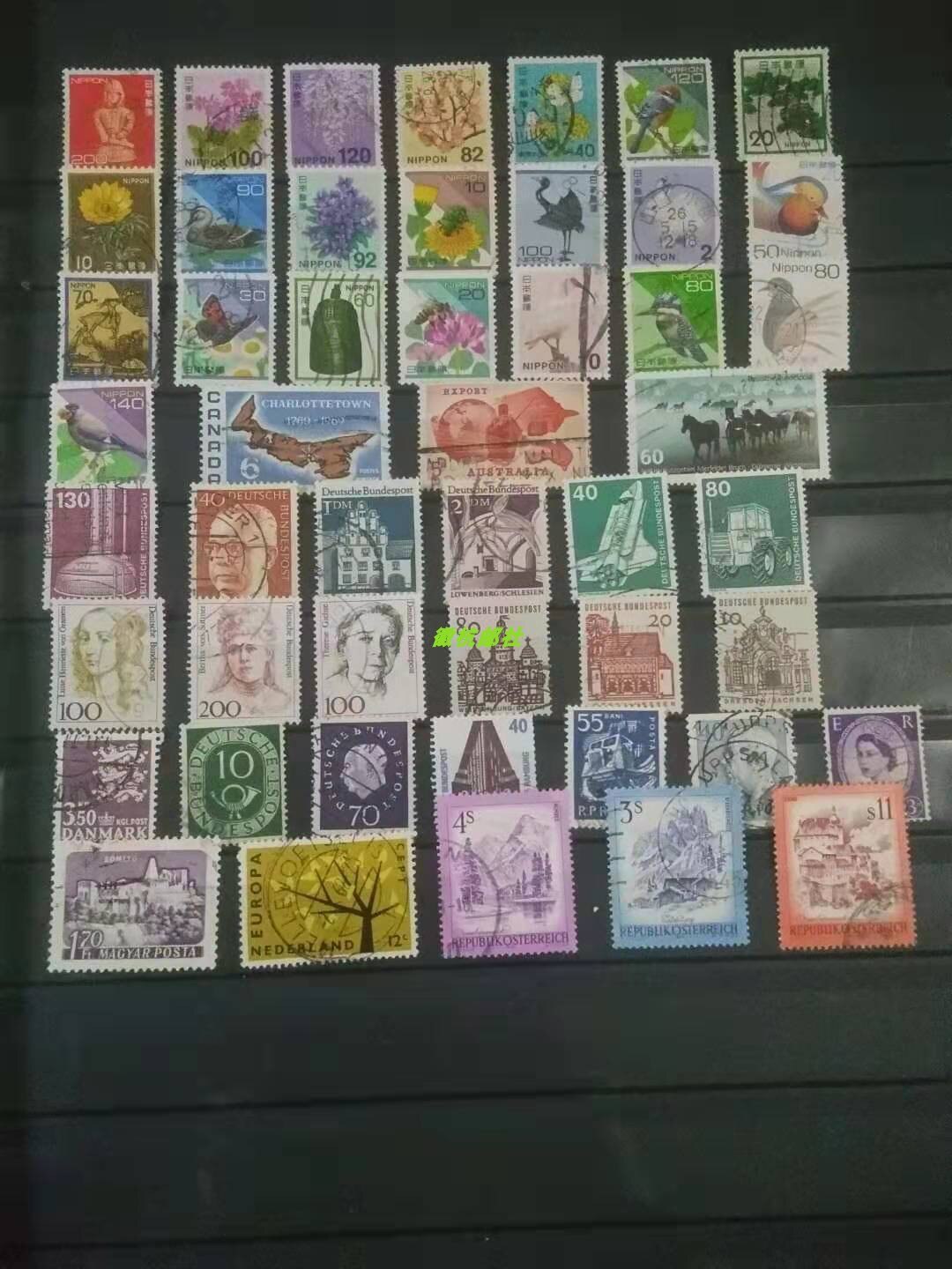 100 Different post Stamps For Scrapbooking Clear S... – Grandado