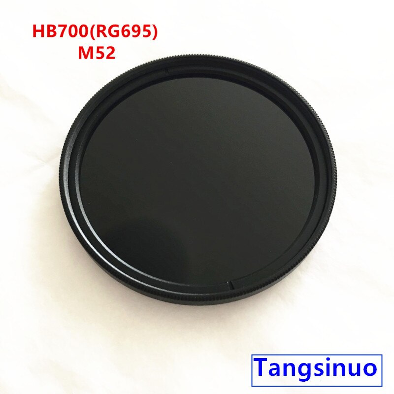 M52 700nm IR Infrared Long Pass Filter Black Optic... – Grandado