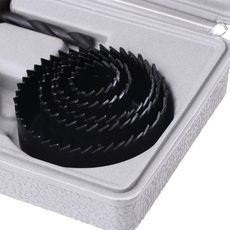 11pcs Hole Saw Cutting Set Kit Drilling Tool Wood ... – Grandado