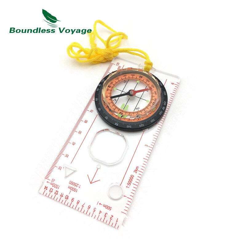 Boundless Voyage Outdoor Survival Map Scale Compas... – Grandado