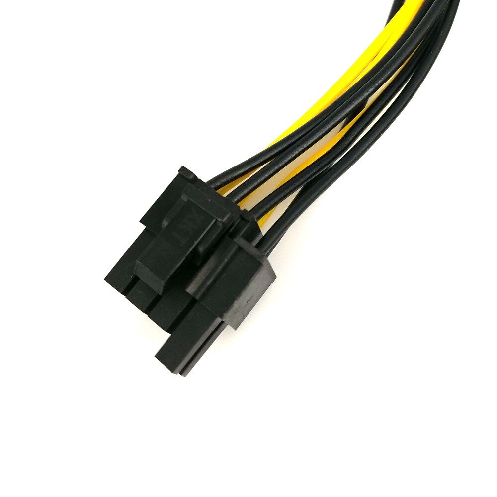8 Pin Naar Dual 8 (6 + 2) pin Pci Express Power Co... – Vicedeal