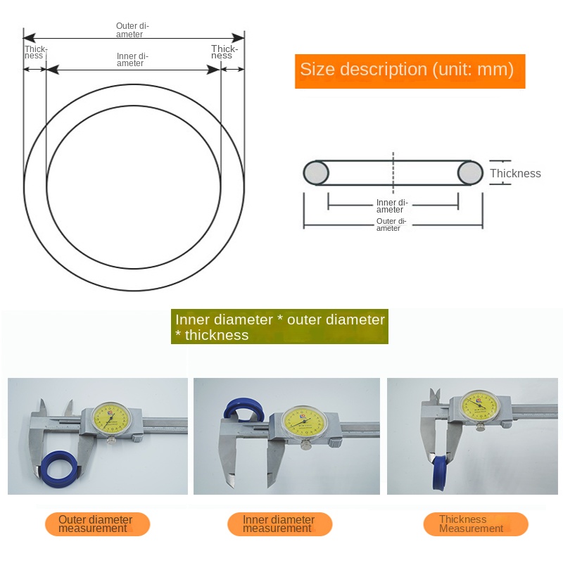 KDAS Combination Sealing Ring High-temperature Res... – Vicedeal