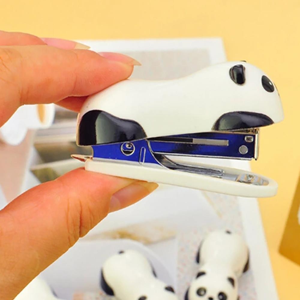 Small Panda Stapler Cartoon Office School Paper Cl... – Vicedeal