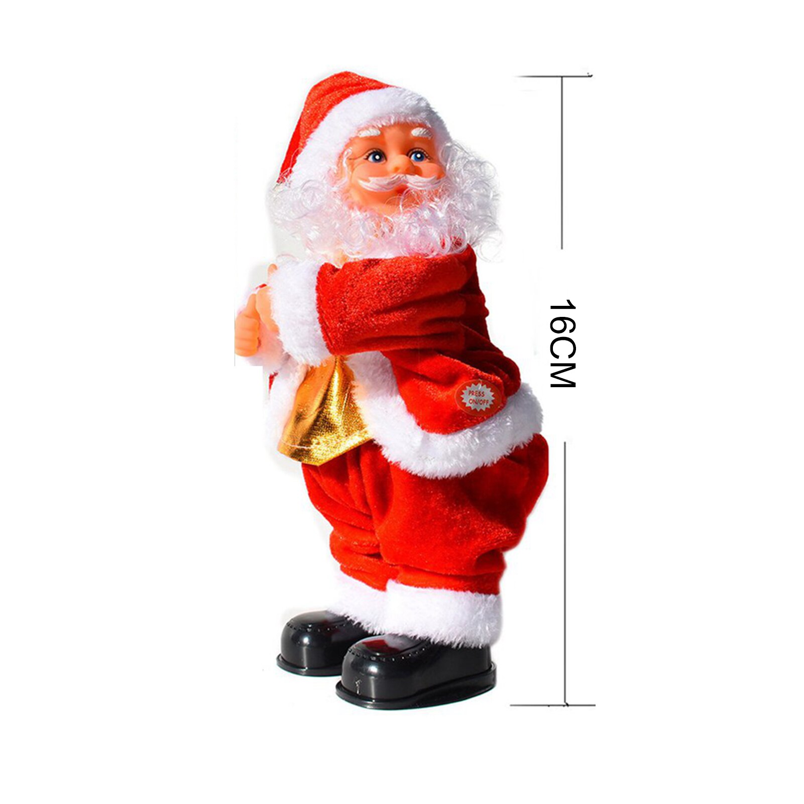 Electric Santa Claus Shape Doll Hip Shaking Toy Ch... – Grandado