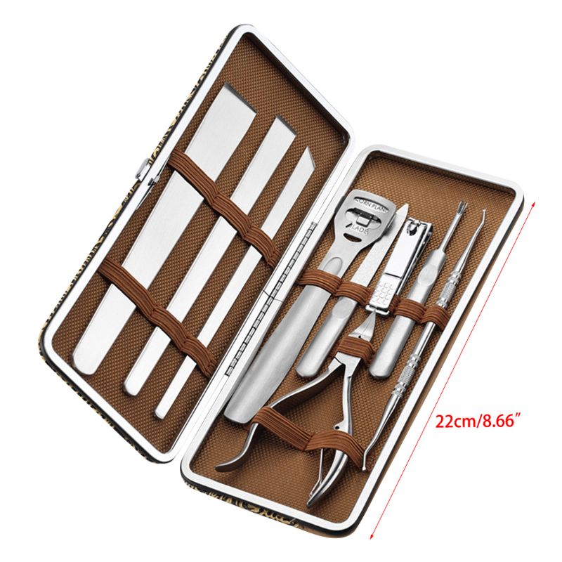 Pedicure Set Stainless Steel Foot Care Tools Set D... – Grandado