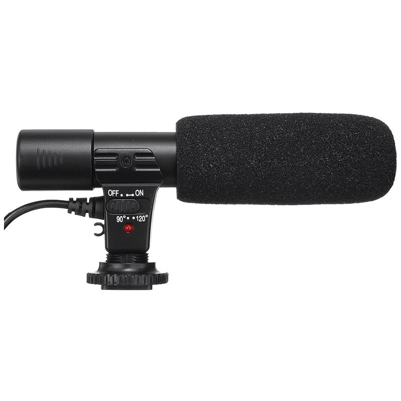 3.5mm External Stereo Microphone Mic For Canon Nik... – Grandado