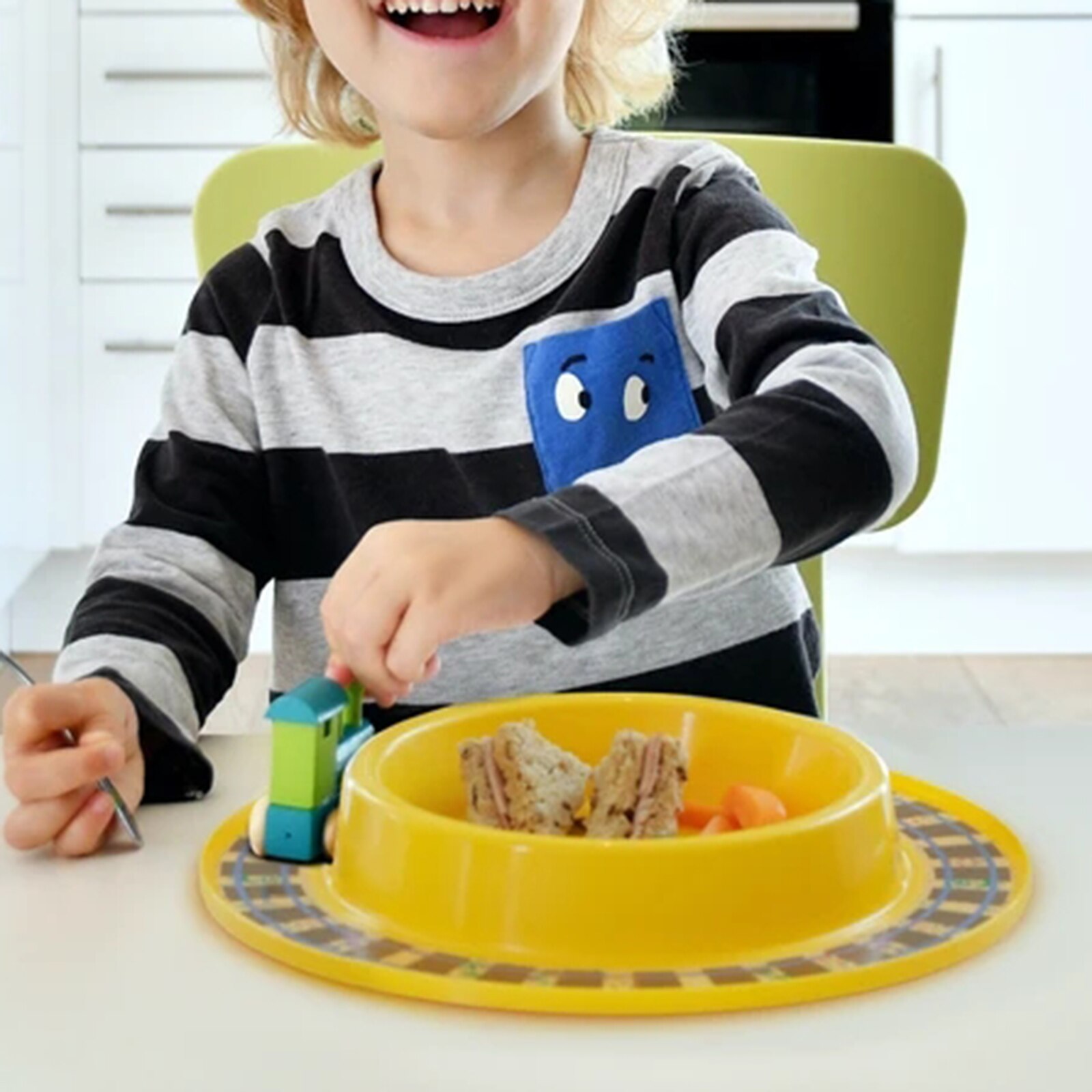 Kids' Car Plate Fun Dinner Plate Children Dinning ... – Grandado