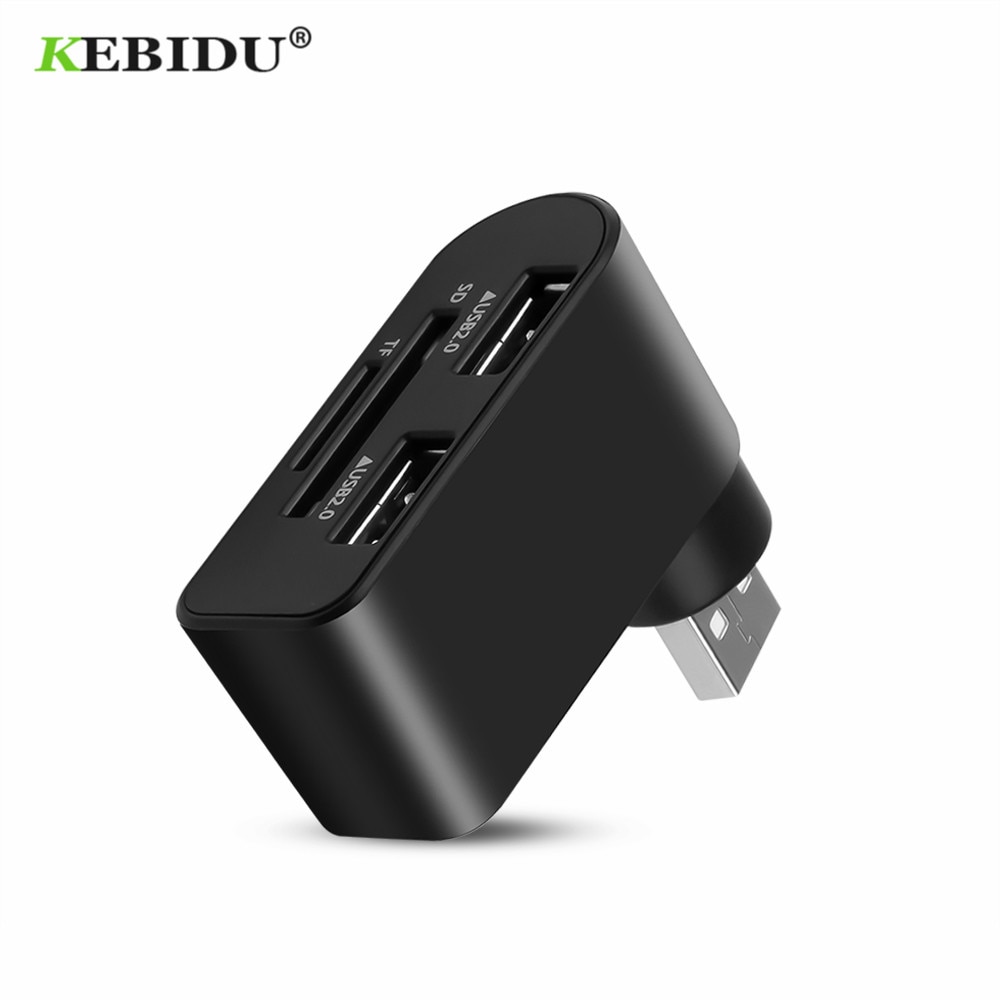 KEBIDU High Speed USB 2.0 HUB Splitter Power Inter... – Grandado