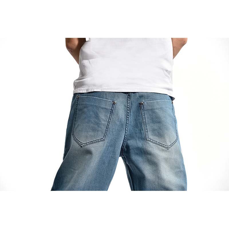 Mens Loose Baggy Jeans Denim Broek Hip Hop Harem J Vicedeal