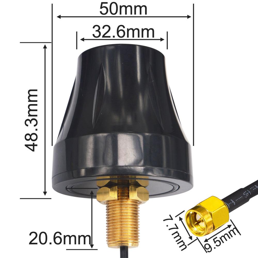 700-2700MHz 7-8dbi GSM 3G 4G Antenna Waterproof Ou... – Grandado