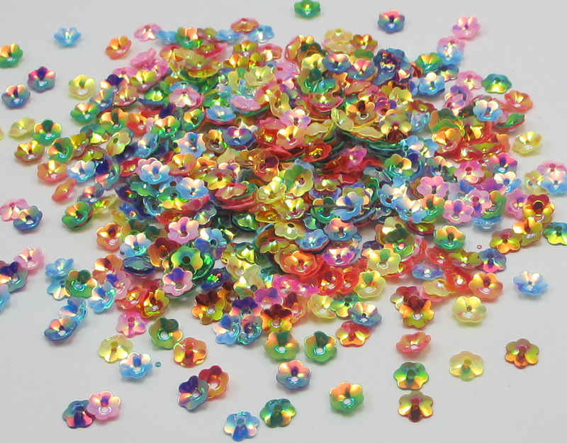 1000 Uds 6mm lentejuelas de colores mezclados acce... – Grandado