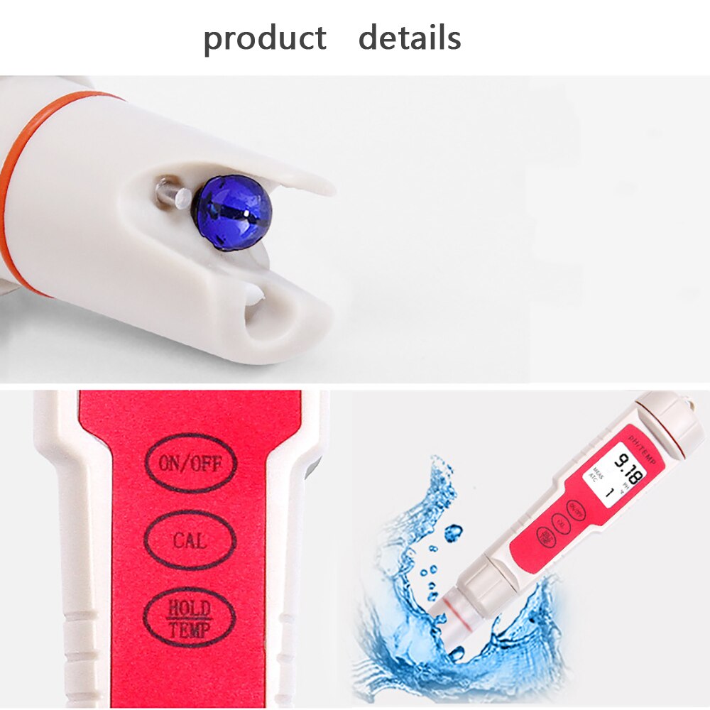 Digital Water Monitor Tester PH Meter Temperature ... – Grandado