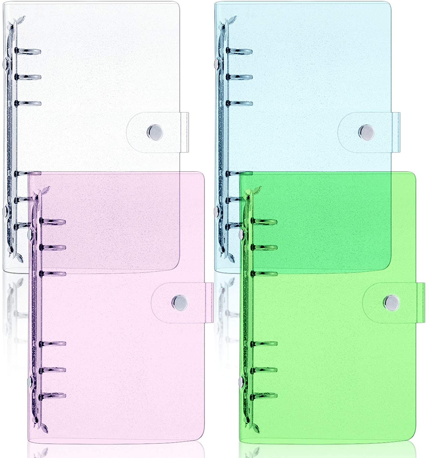 A6 Zachte Pvc 6 Ringband Cover Met Knipperende Tra... – Grandado