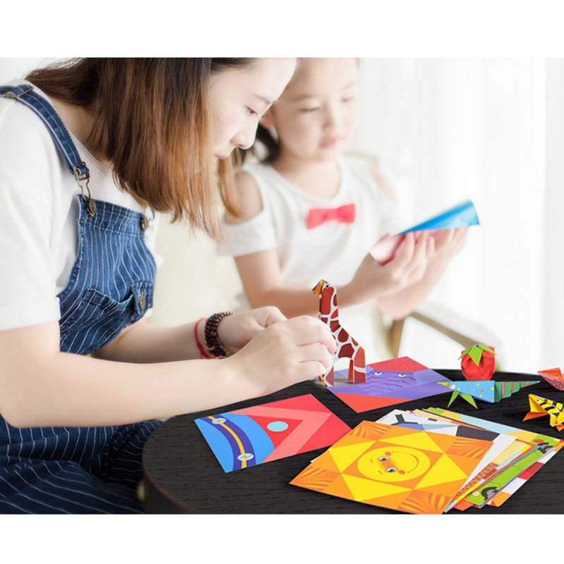 152 Pcs DIY Educational Origami Paper Cutting Book... – Grandado