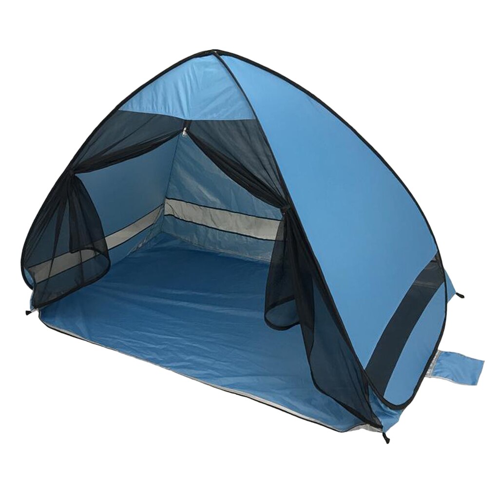 Pop Up Beach Tent Sun Shade Shelter Outdoor Campin... – Grandado