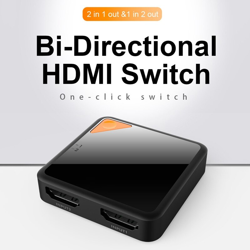 4K HDMI Switch HDMI Bi-Directional 1X2 /2X1 AB Swi... – Grandado