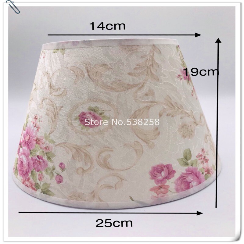 E27 Lamp shade for table lamps pvc Pattern Textile... – Vicedeal