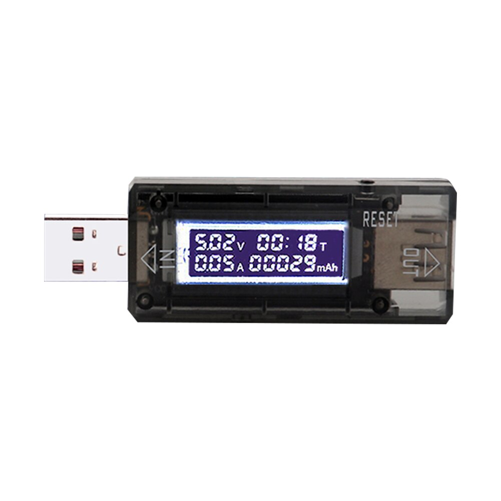 USB Tester 3.2-10V 0-3A DC Digital Voltmeter Ammet... – Grandado