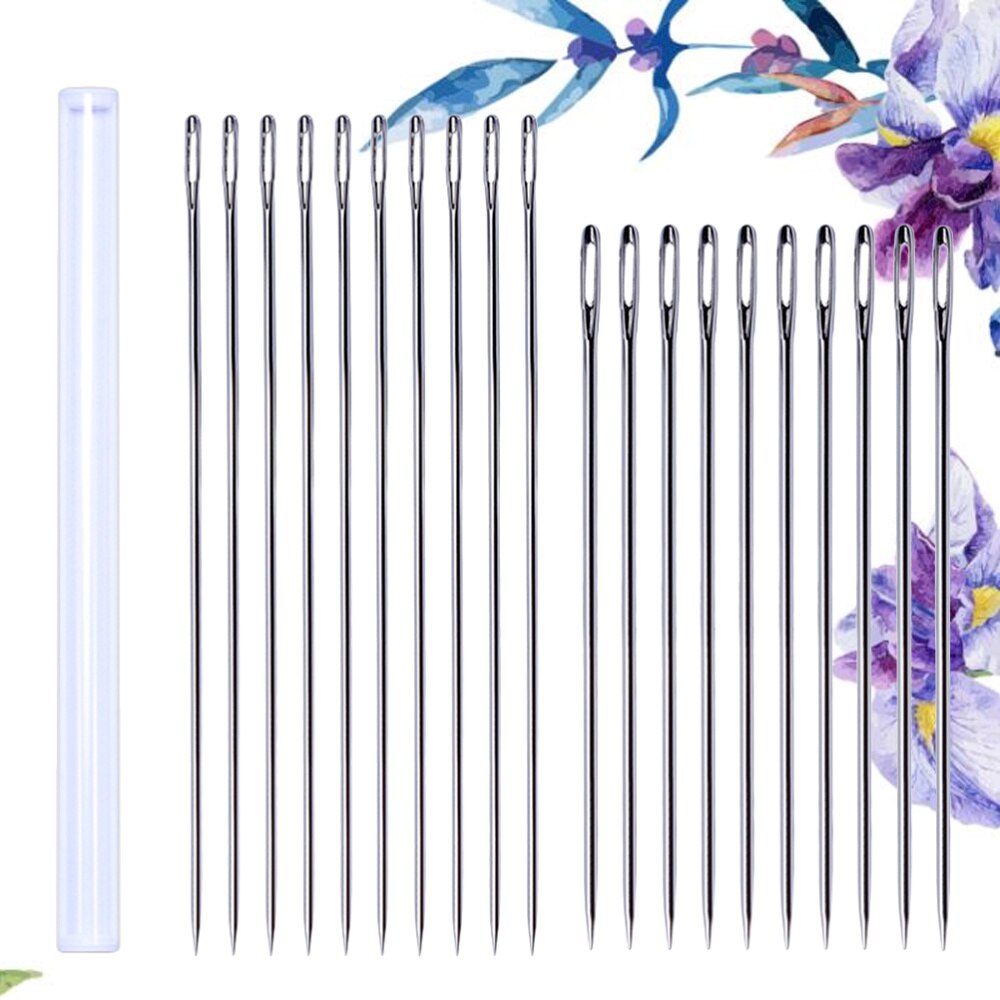 20Pcs Garen Pop Hand Naalden Grote Maat Grote-Eye ... – Vicedeal