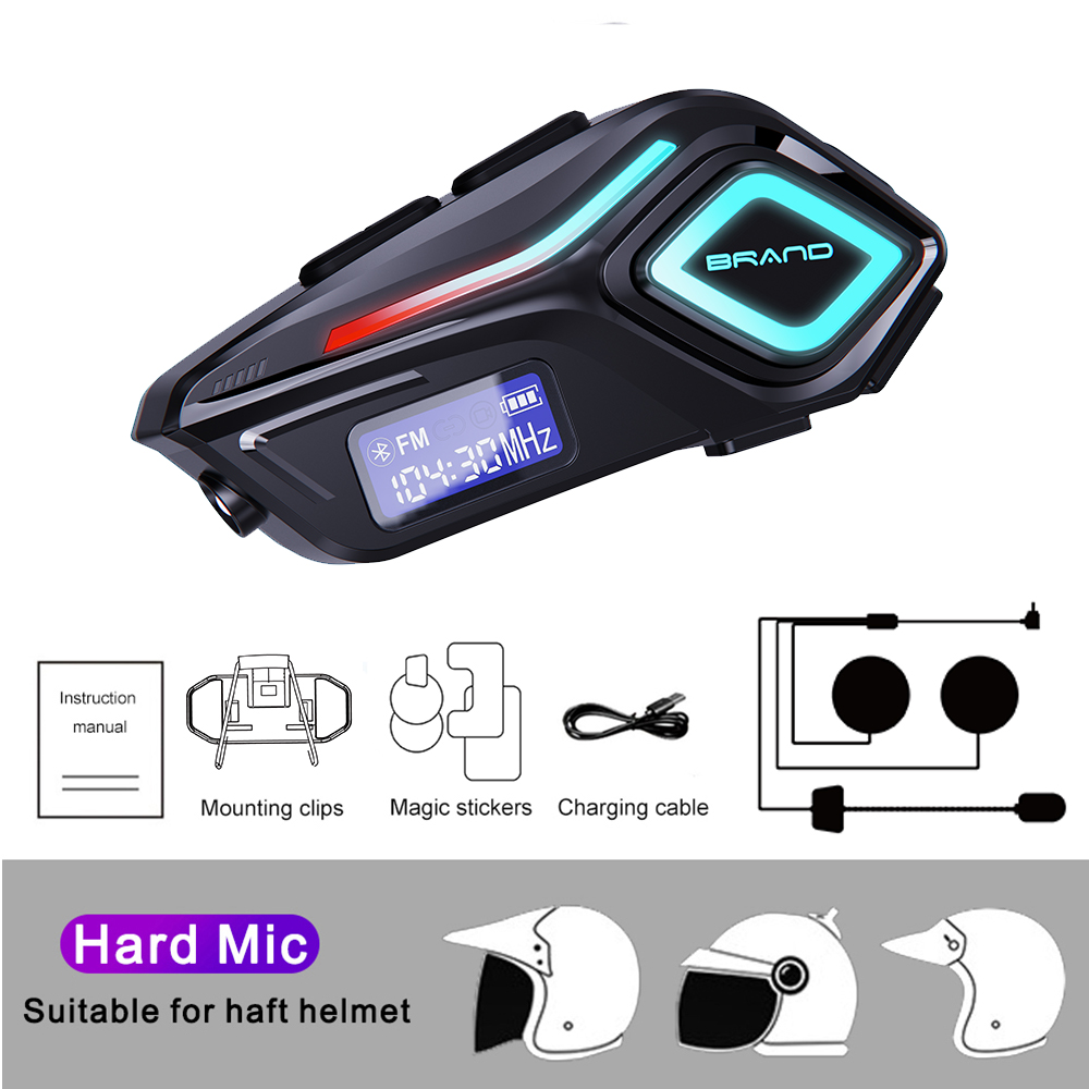 helm Bluetooth-headset Fm-radio Ruisonderdrukking ... – Vicedeal