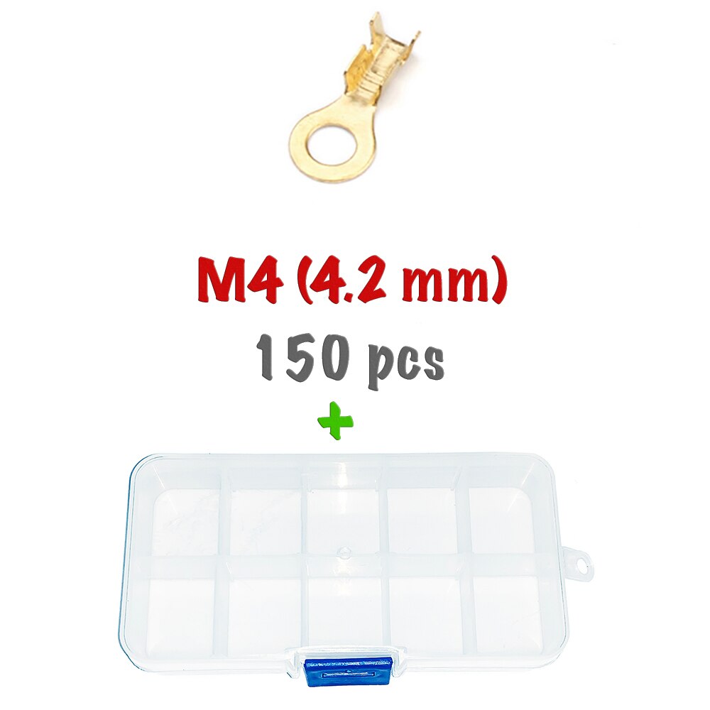 Crimp non-insulated ring terminals for wires, ring... – Grandado