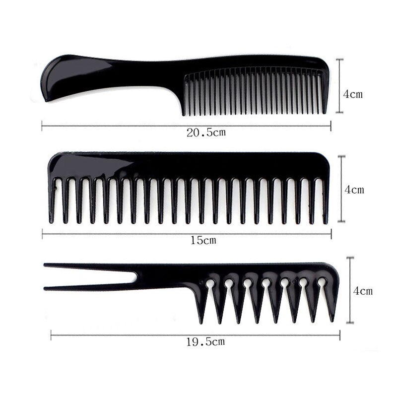 10pcs Salon Hair Combs Kits Barber Cutting Comb Br... – Grandado