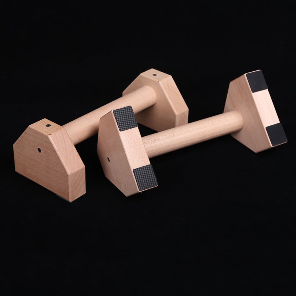 1 Paar Houten Fitness Push Up Stand Bar Gym Traini... – Grandado