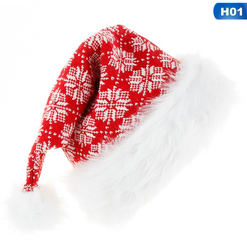 Cute Santa Claus Hats Caps Christmas Decor of Adul... – Grandado