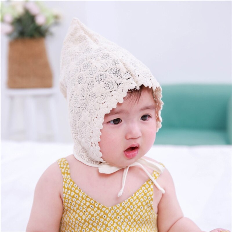 Spring Summer Cute Baby Princess Hat With Lace Sol... – Grandado