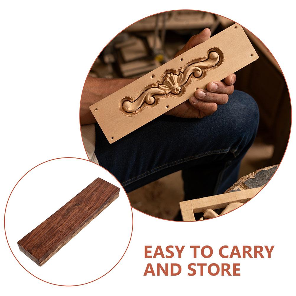 4 PCS Black Walnut Wood Blocks for Crafts Carving ... – Vicedeal