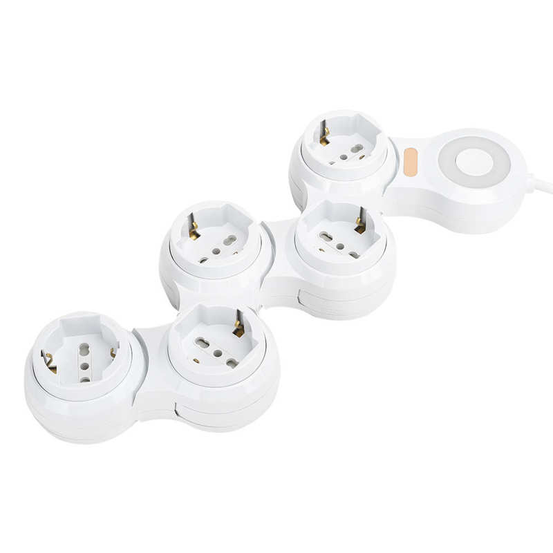 Power Strip Deformation 5 Concave Jack 10A with Po... – Grandado