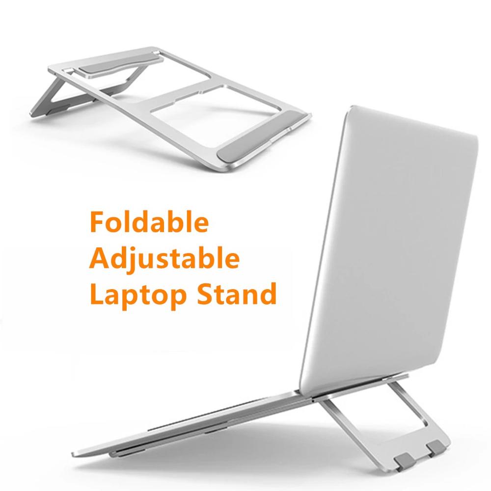 Foldable Laptop Stand Macbook Pro Aluminum Adjusta... – Vicedeal