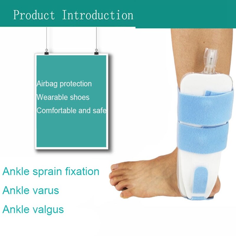 Adjustable Ankle Support Air Brace Inflatable Spli... – Grandado