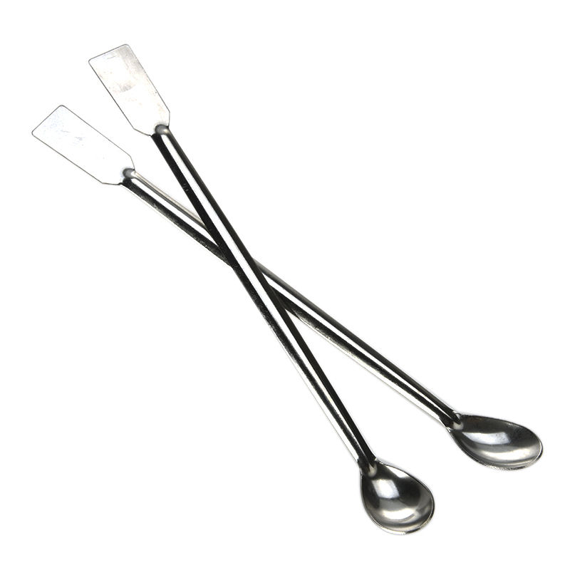 1PC 20cm Stainless Steel Lab Spoon Double End Spat... – Grandado