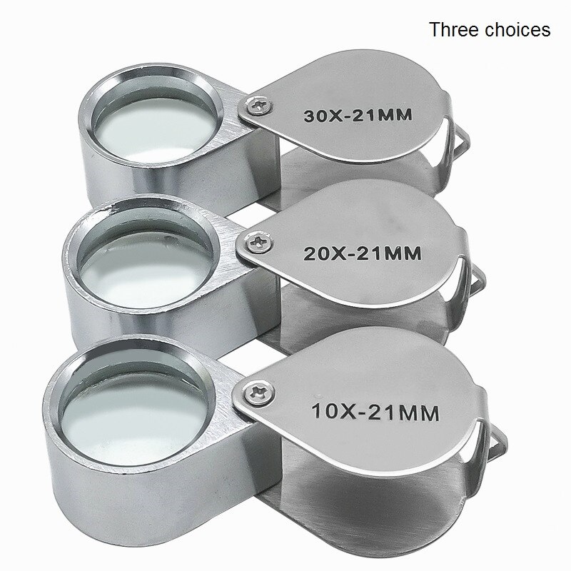Loupe de bijouterie pliante, outil Portable, métal... – Grandado