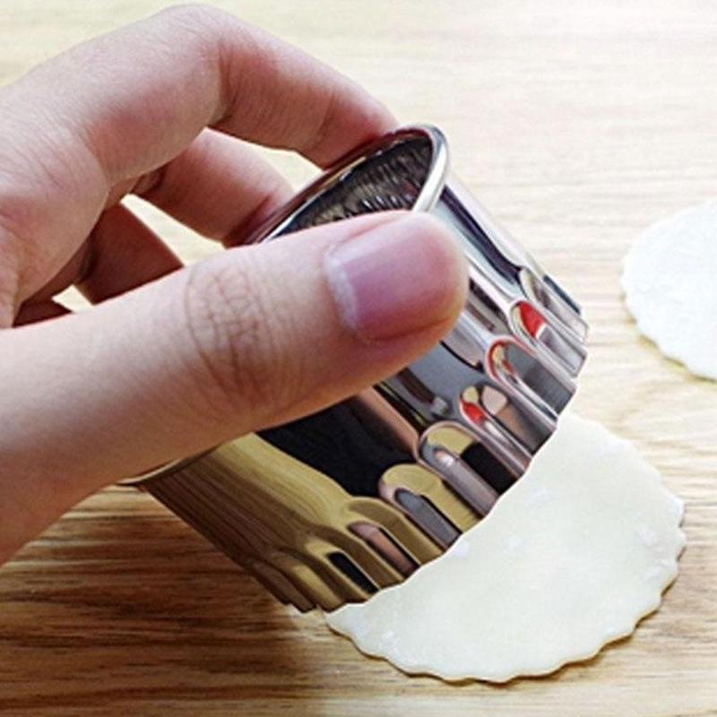 Stainless Steel Dumpling Wrapper Mold Circular Dum... – Vicedeal