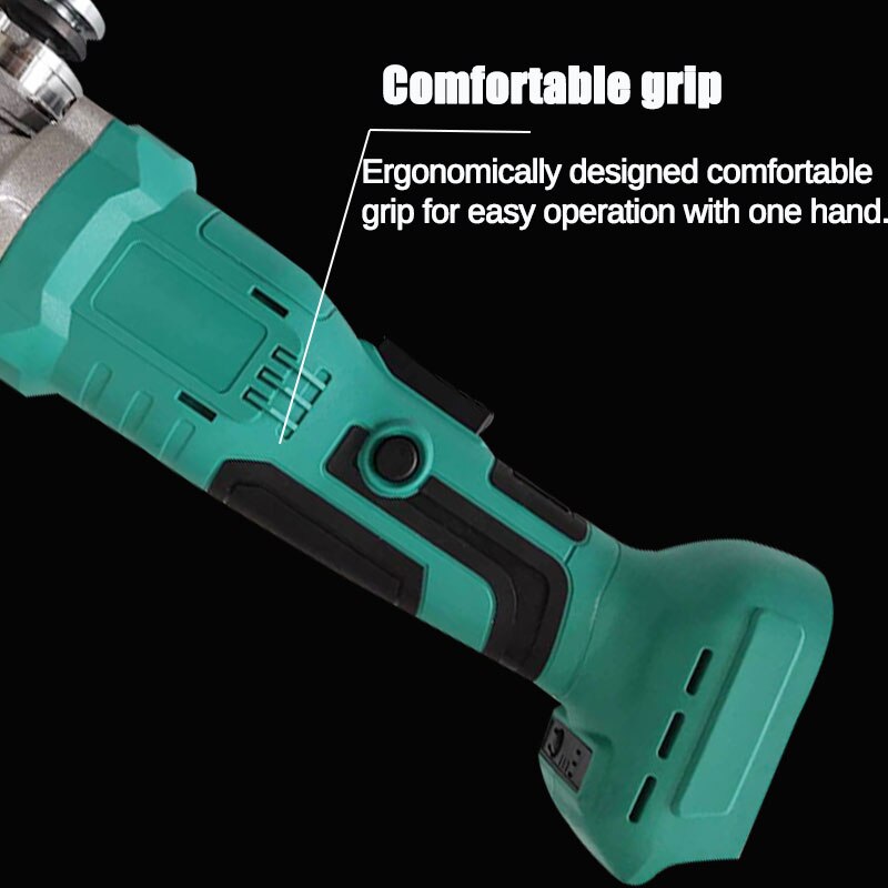 800W 18V Brushless 100mm Impact Angle Grinder With... – Grandado