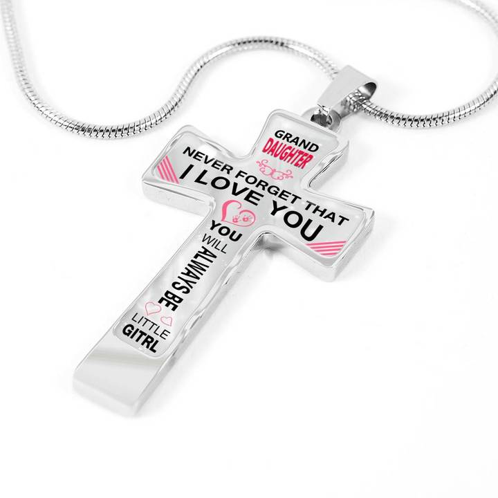 Om Mijn Kleindochter Cross Ketting Beste Cadeau Vo... – Vicedeal